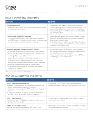 Isolation Platform - Data Sheet | PDF