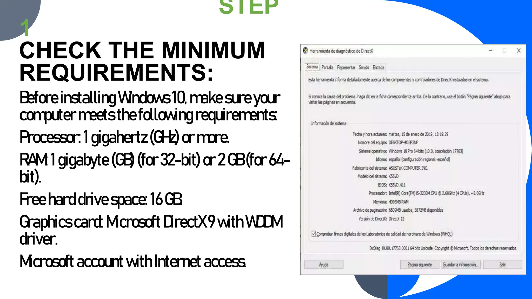 Menly Williams Tanta Medina STEPS TO INSTALL WINDOWS 10 FROM SCRATCH.pptx