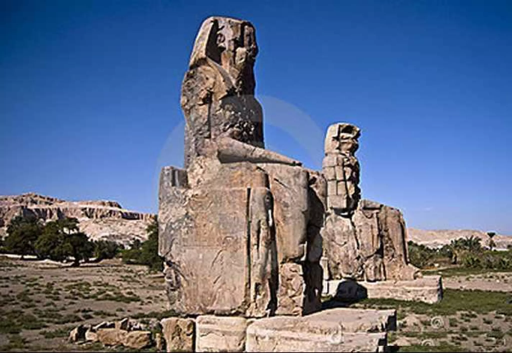 Colossi of Memnon...Luxor city | PDF