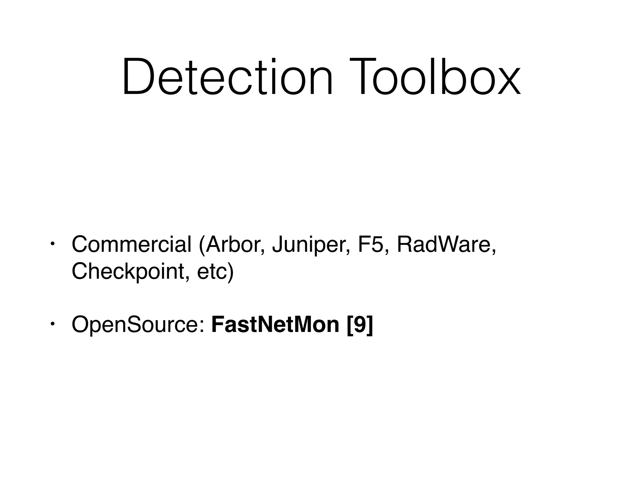Ddos Mitigation Tools And Techniques Ppt