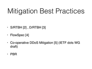 DDoS Mitigation Tools and Techniques | PPT