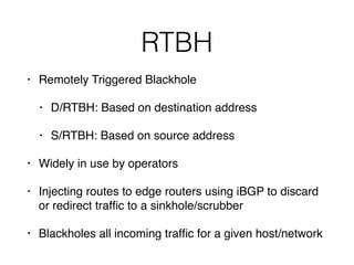 DDoS Mitigation Tools and Techniques | PPT