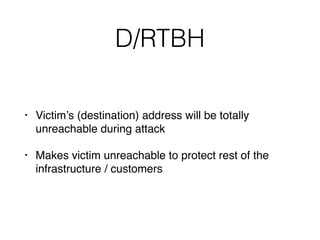 DDoS Mitigation Tools and Techniques | PPT