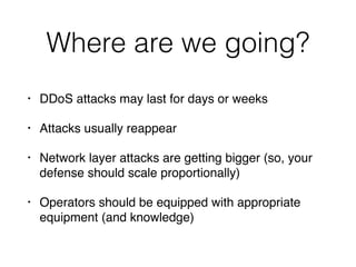 DDoS Mitigation Tools and Techniques | PPT
