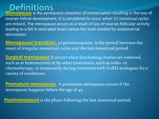 Menopaus1 | PPTX