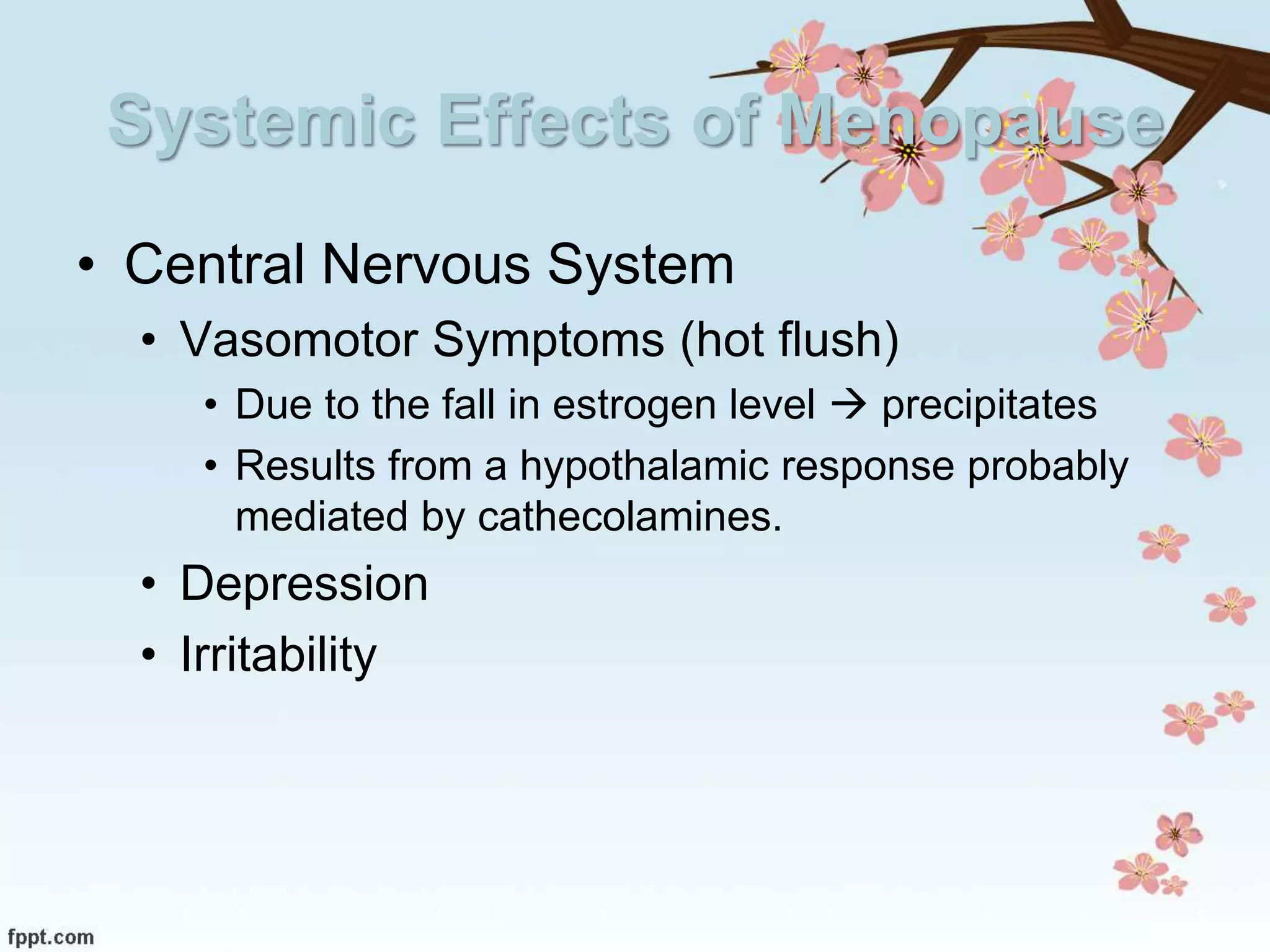 Menopause | PPTX