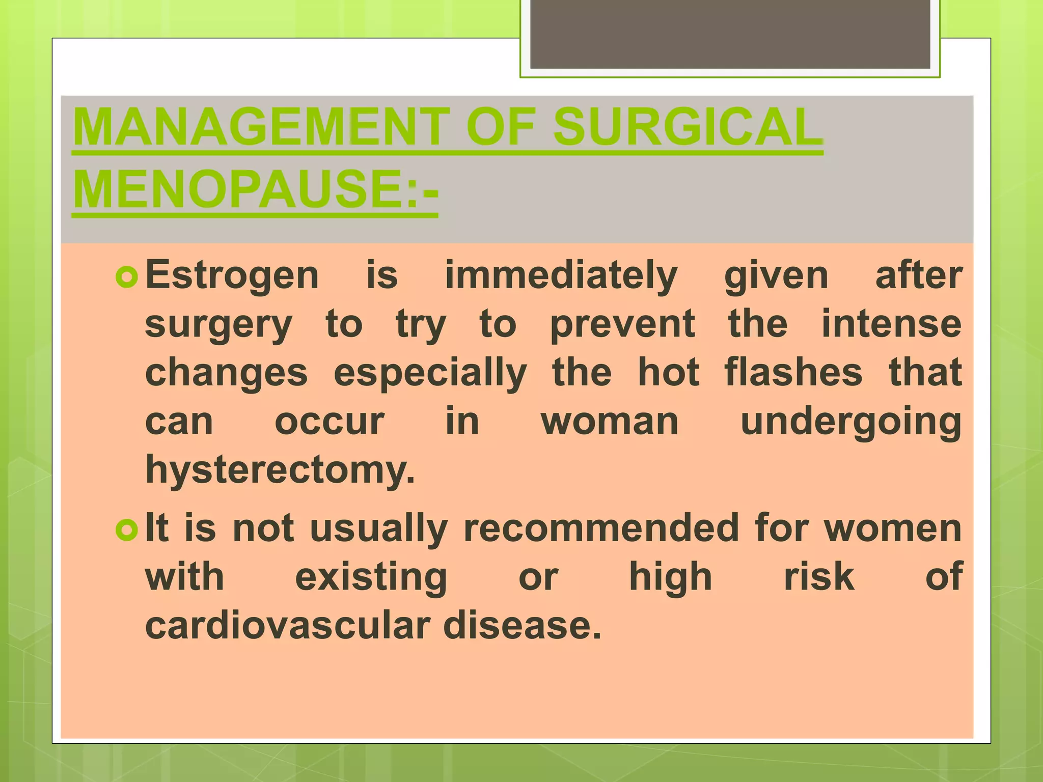Menopause | PPTX