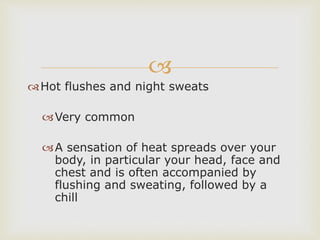 Menopause womens health | PPT