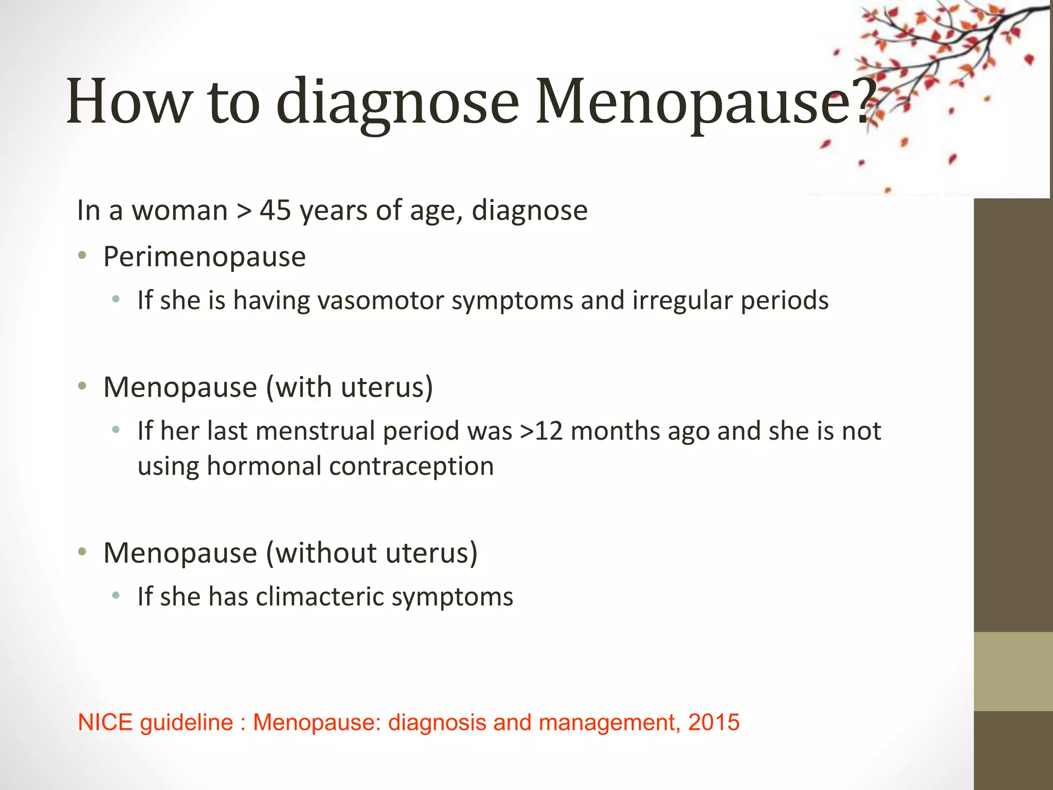 Menopause | PPTX