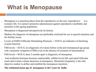 Menopause | PPTX