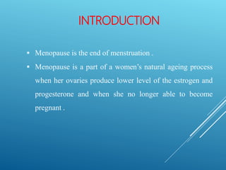 Menopause | PPTX