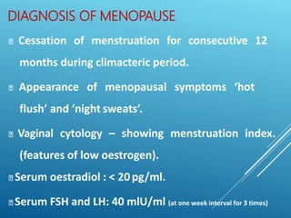 Menopause | PPTX