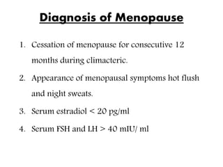 Menopause | PPTX