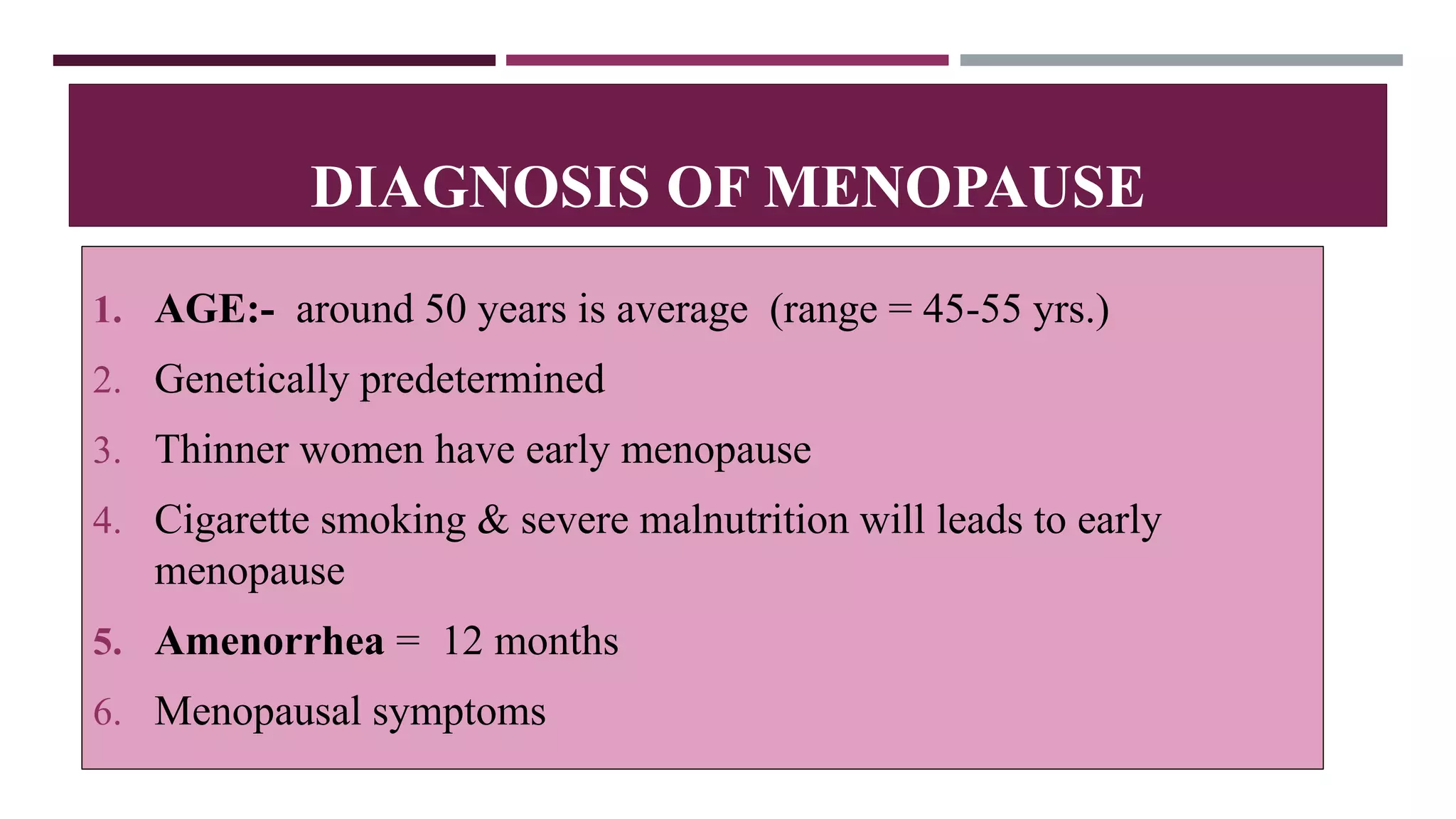 Menopause | PPTX