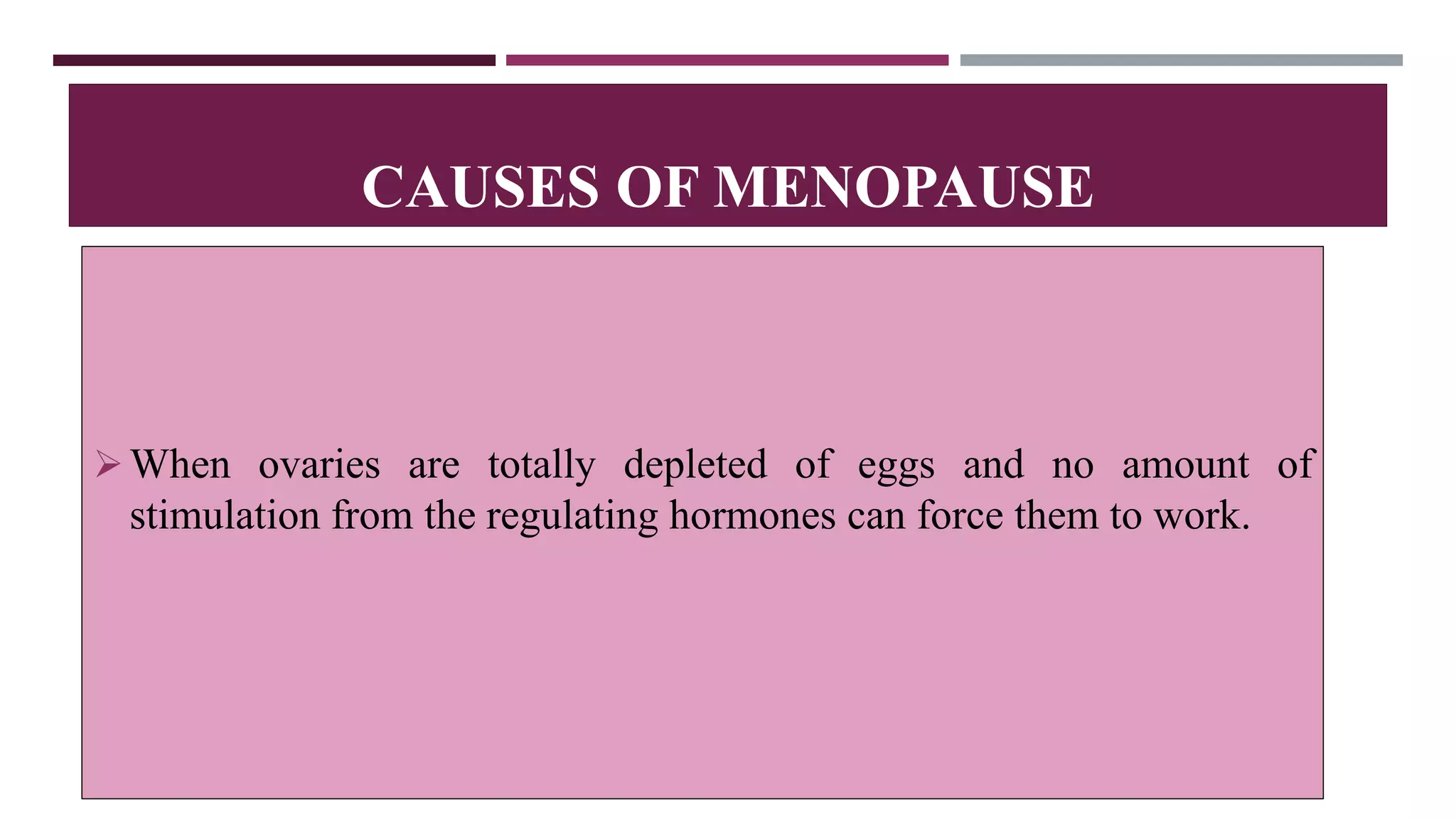 Menopause | PPTX