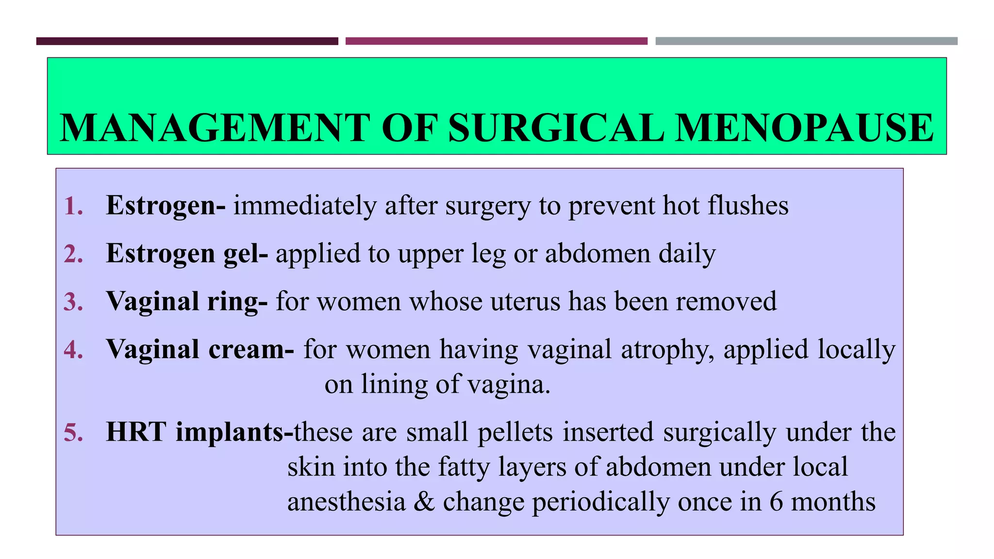 Menopause | PPTX