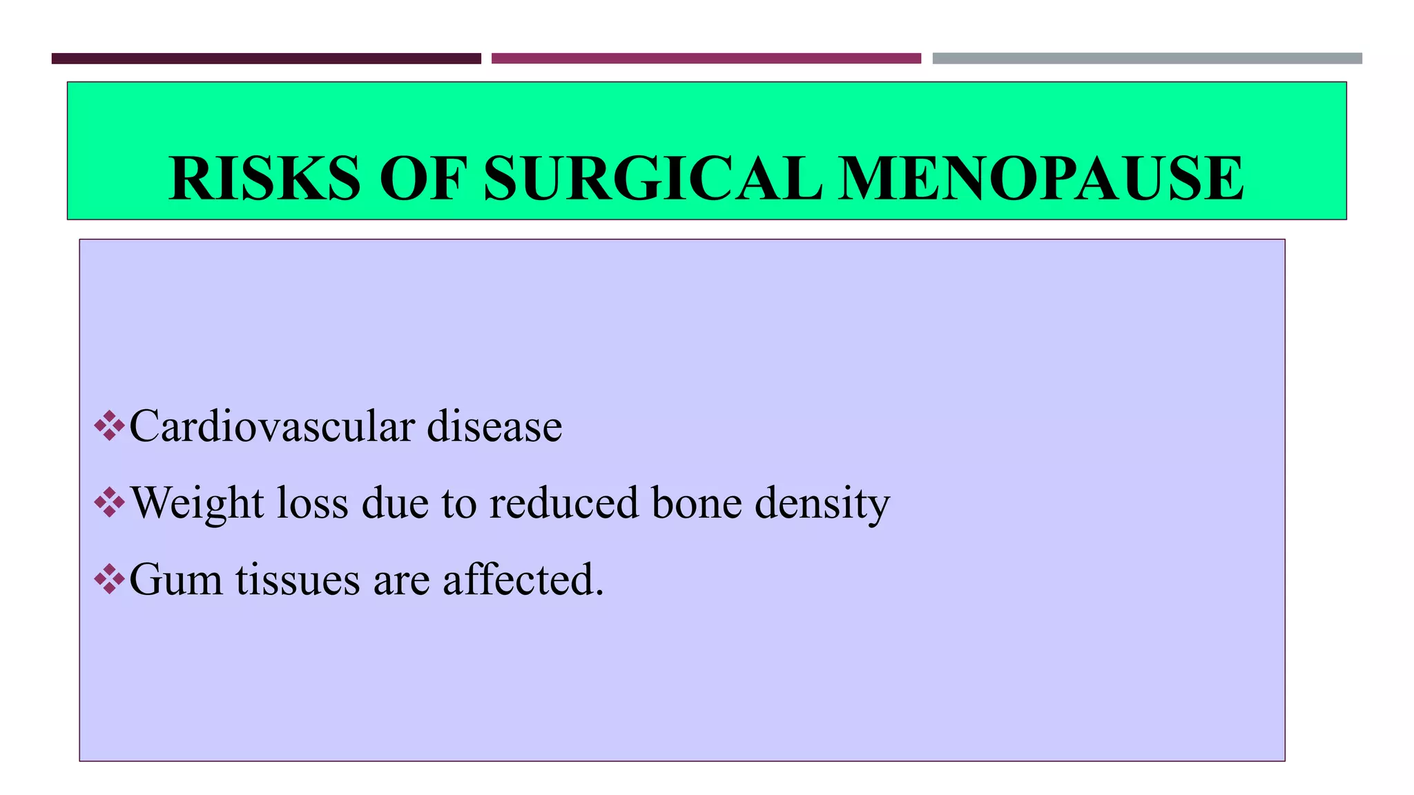 Menopause | PPTX