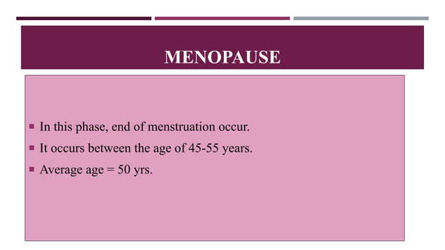Menopause | PPTX