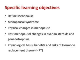 menopause. pptx | PPTX