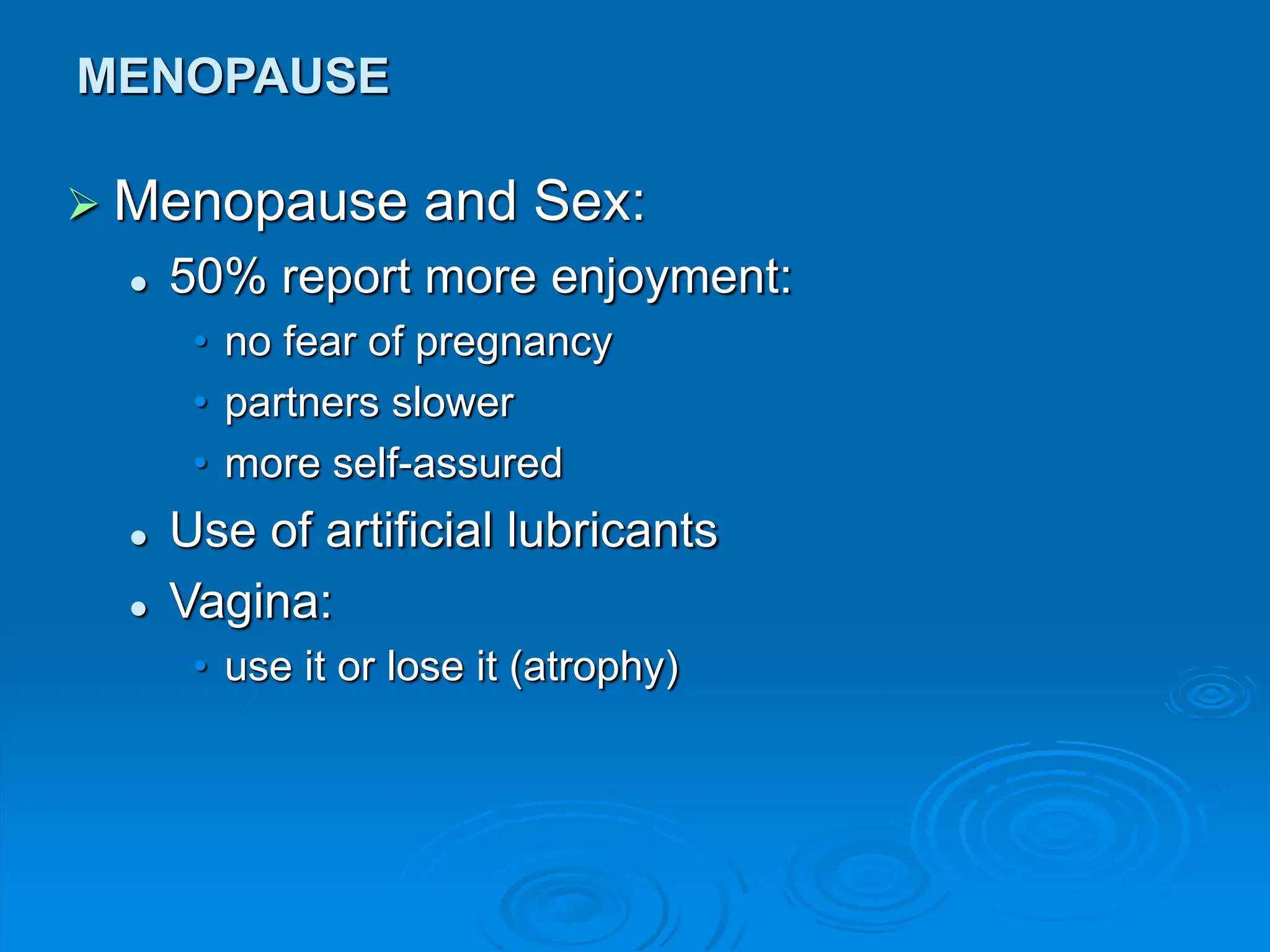Menopause Presentation for Medical Student.ppt