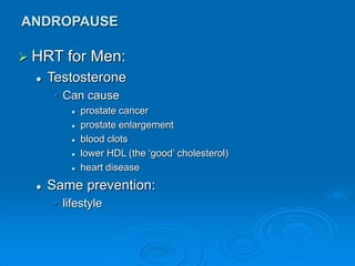 Menopause Presentation for Medical Student.ppt