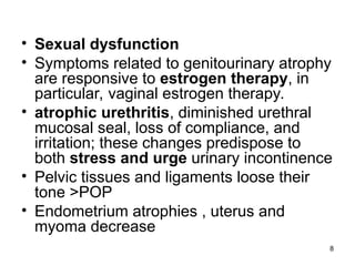 MENOPAUSE management and approach to patients with sign an | PPT