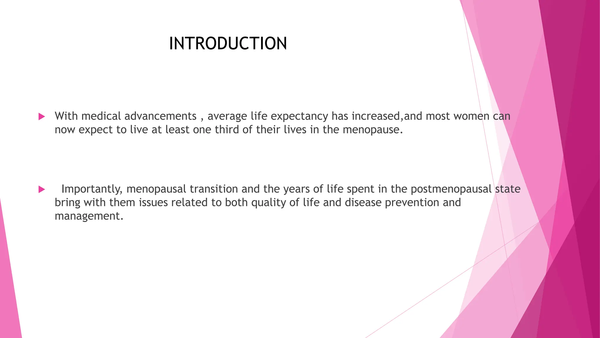 MENOPAUSE AND HRT finall From AIIMS .pptx | Menopause | Endocrine and ...