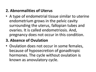 Menopause and infertility | PPTX