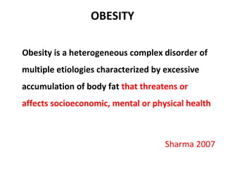 Menopause and obesity | PPT