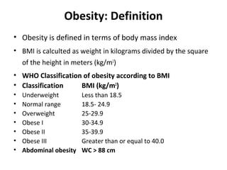 Menopause and obesity | PPT | Menopause | Endocrine and Metabolic Diseases