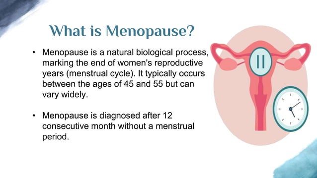 Menopause how it happens and tips and tr | PPT