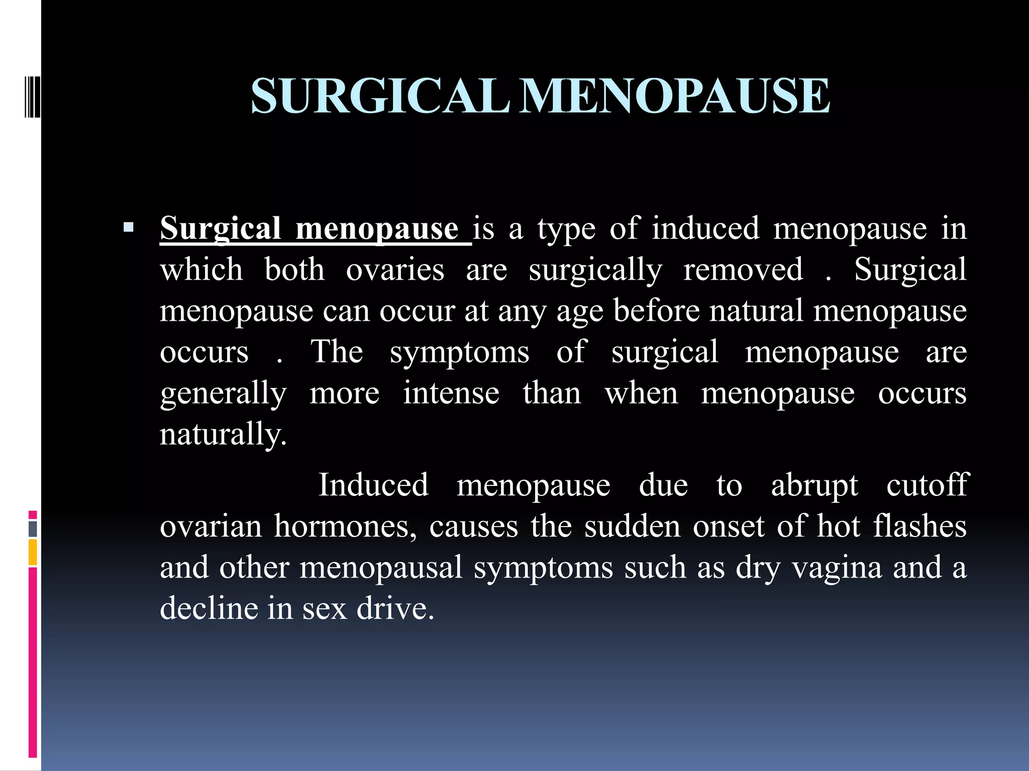 Menopause ppt | PPTX