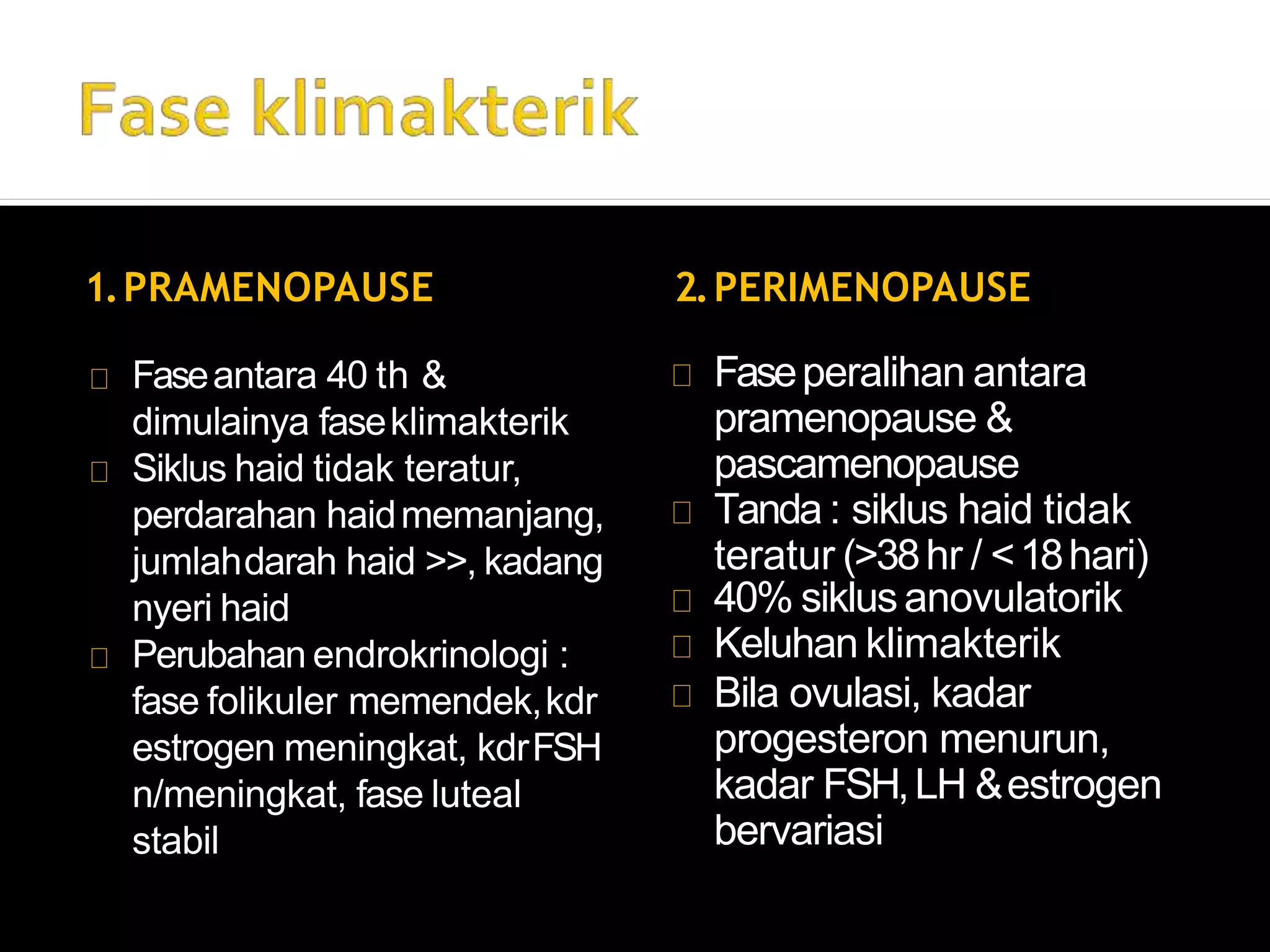 Menopause ppt | PPTX