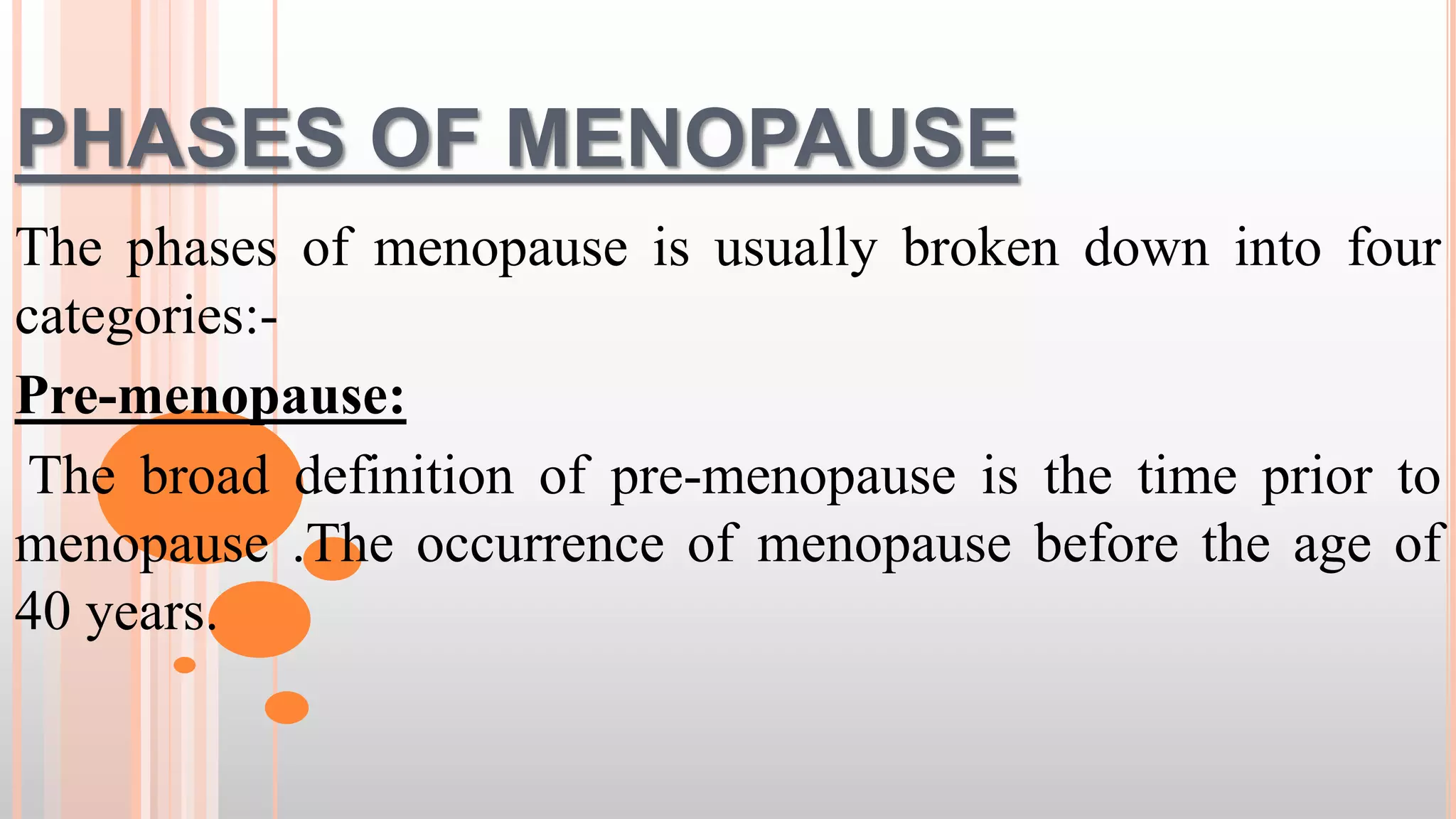 Menopause ppt | PPTX