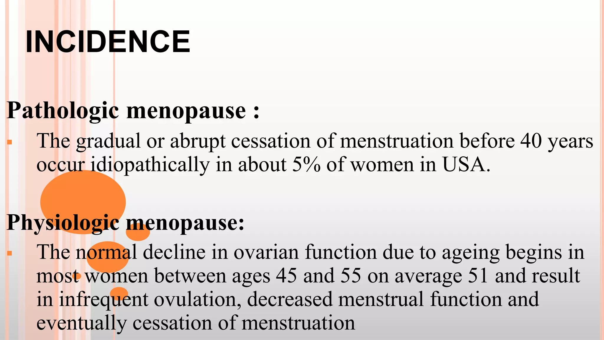 Menopause ppt | PPTX