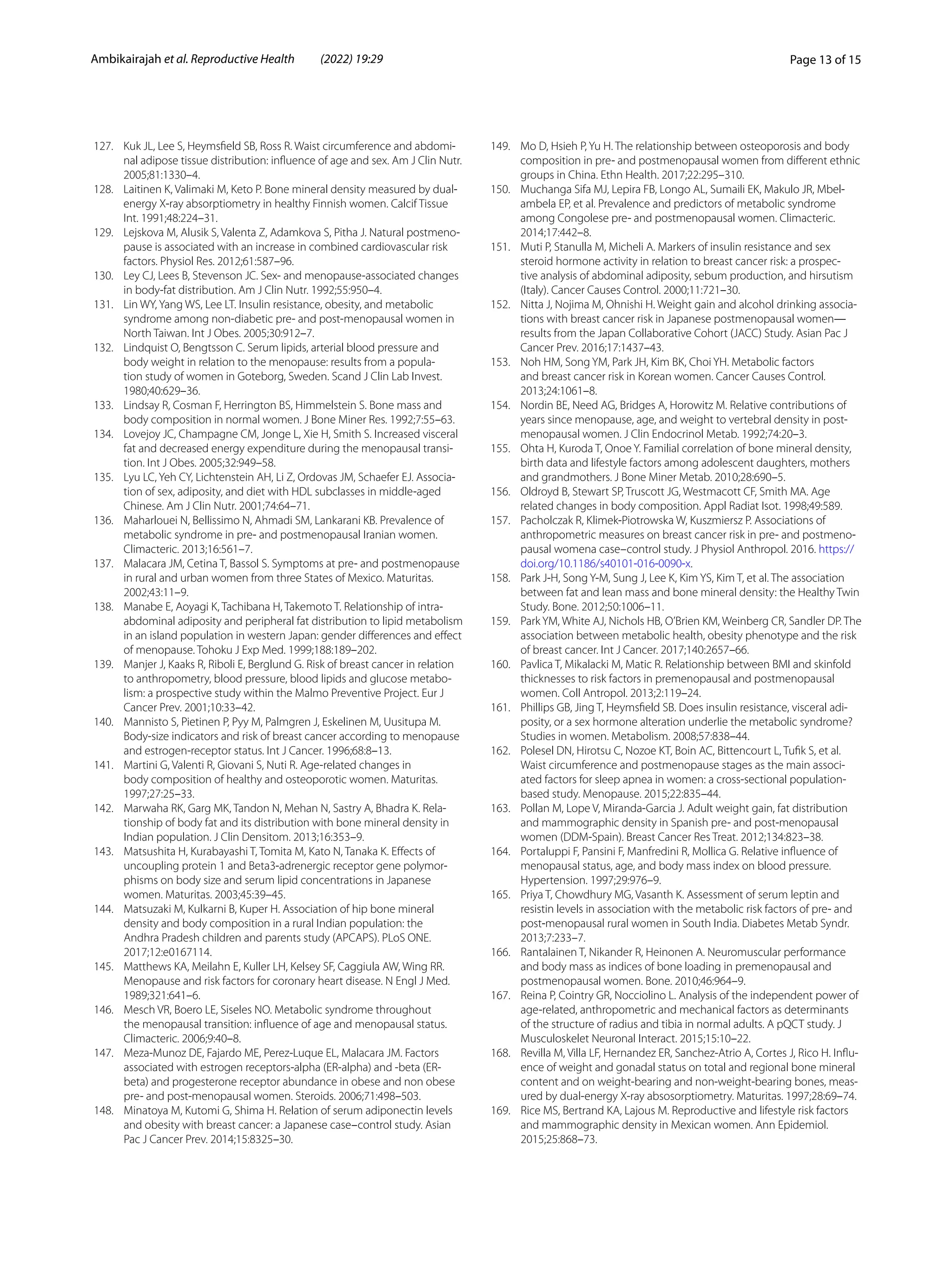 Sistema de reporte de Menopause STRAW10 para diagnostico y signos y ...
