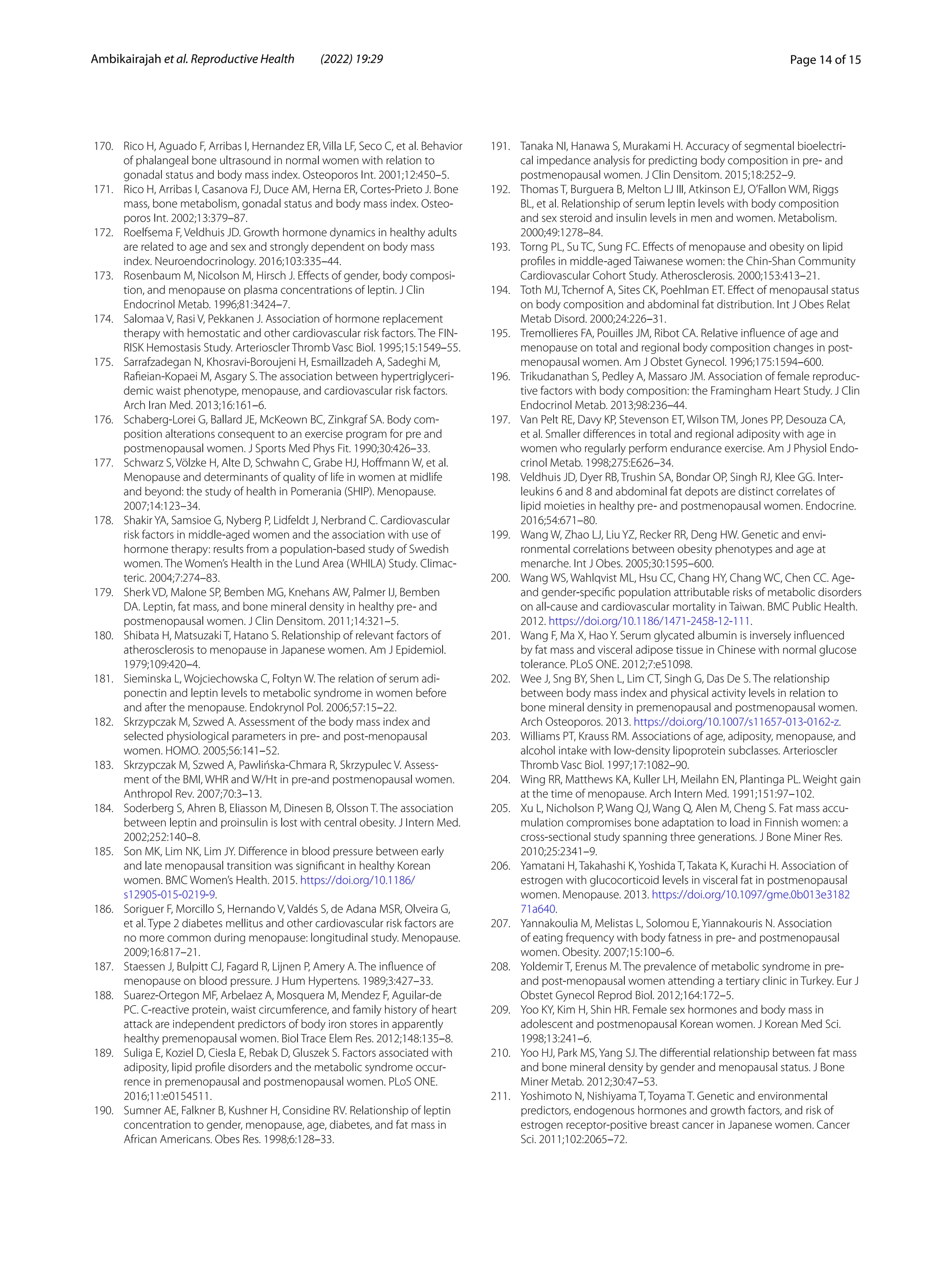 Sistema de reporte de Menopause STRAW10 para diagnostico y signos y ...