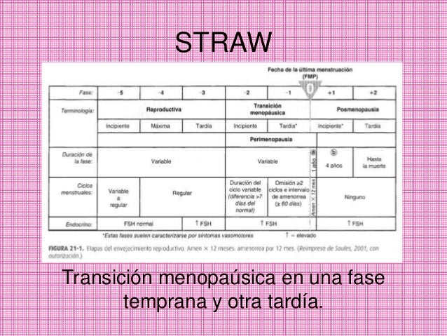 Menopausia.