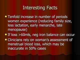 Menorrhagia | PPT