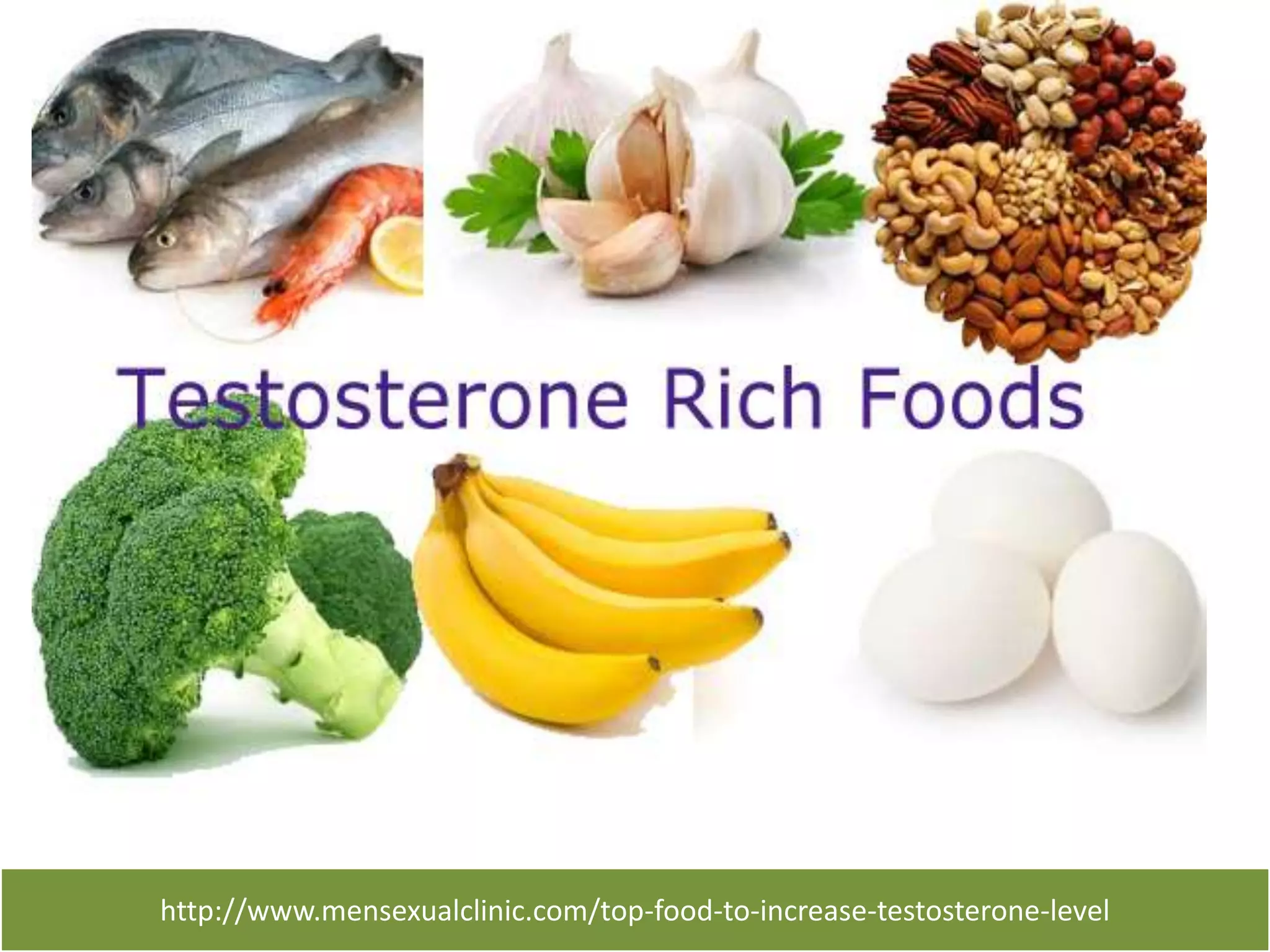 Top foods to increase testosterone level | PPTX