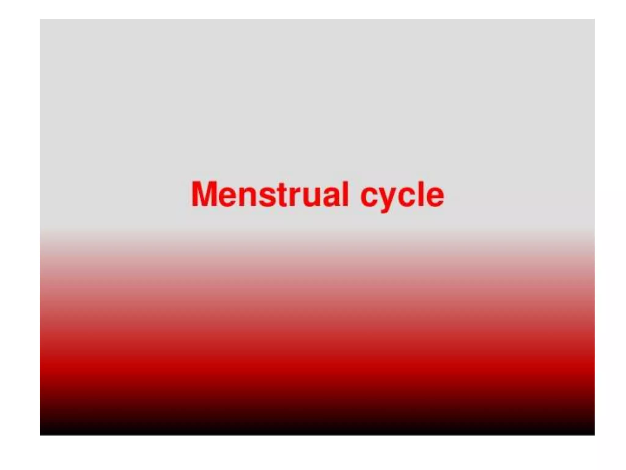 Mens cycle | PPTX