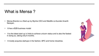 Mensaaaaaaa_Brandddddddsssssss_deck.pptx | Startups | Business