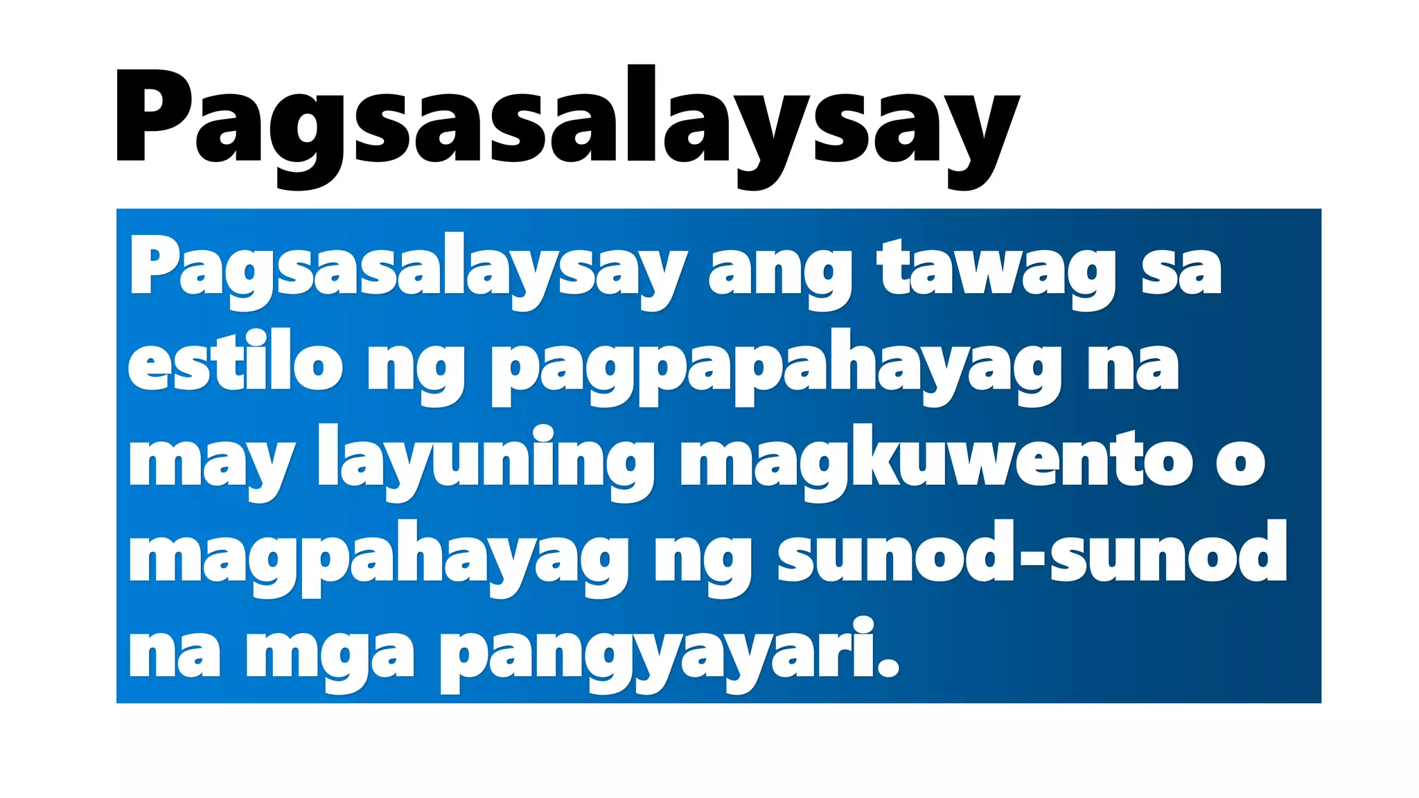 Mensahe ng Butil ng Kape; Pagsasalaysay - Filipino 10.pptx