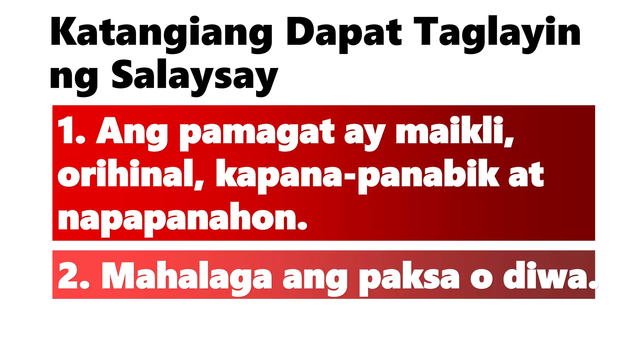 Mensahe ng Butil ng Kape; Pagsasalaysay - Filipino 10.pptx