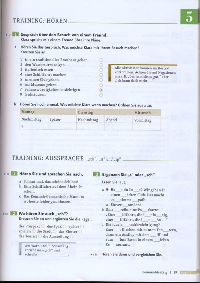 Menschen a2.1 arbeitsbuch