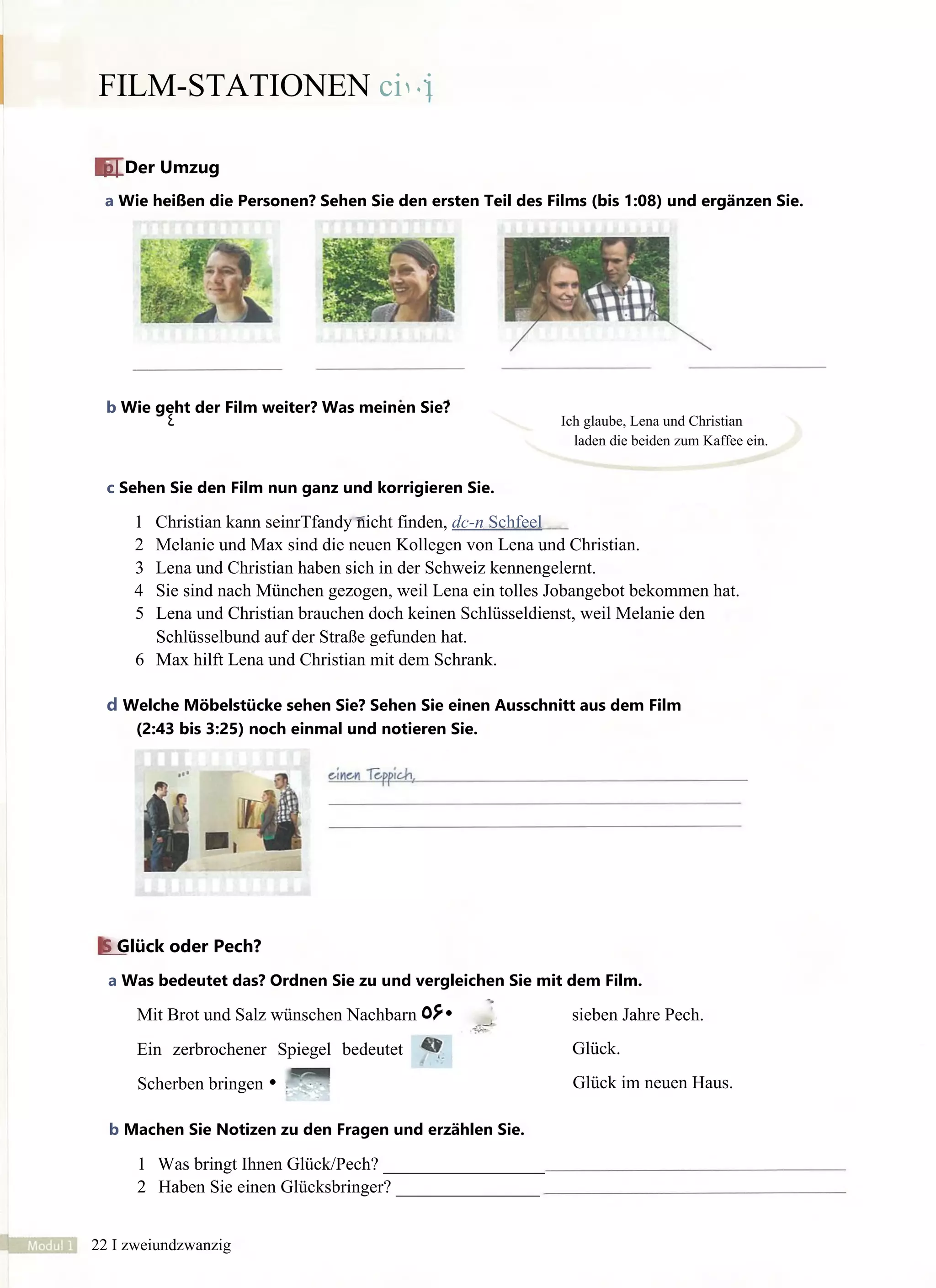 Menschen a2.1 kursbuch | PDF