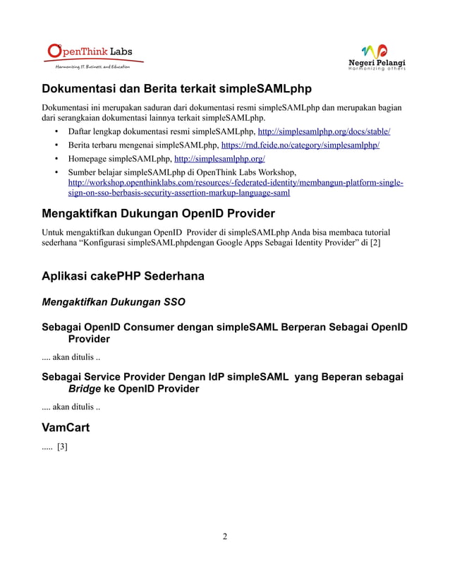 Mensetup Google Apps sebagai IdP jenis openID dan Aplikasi Berbasis ...