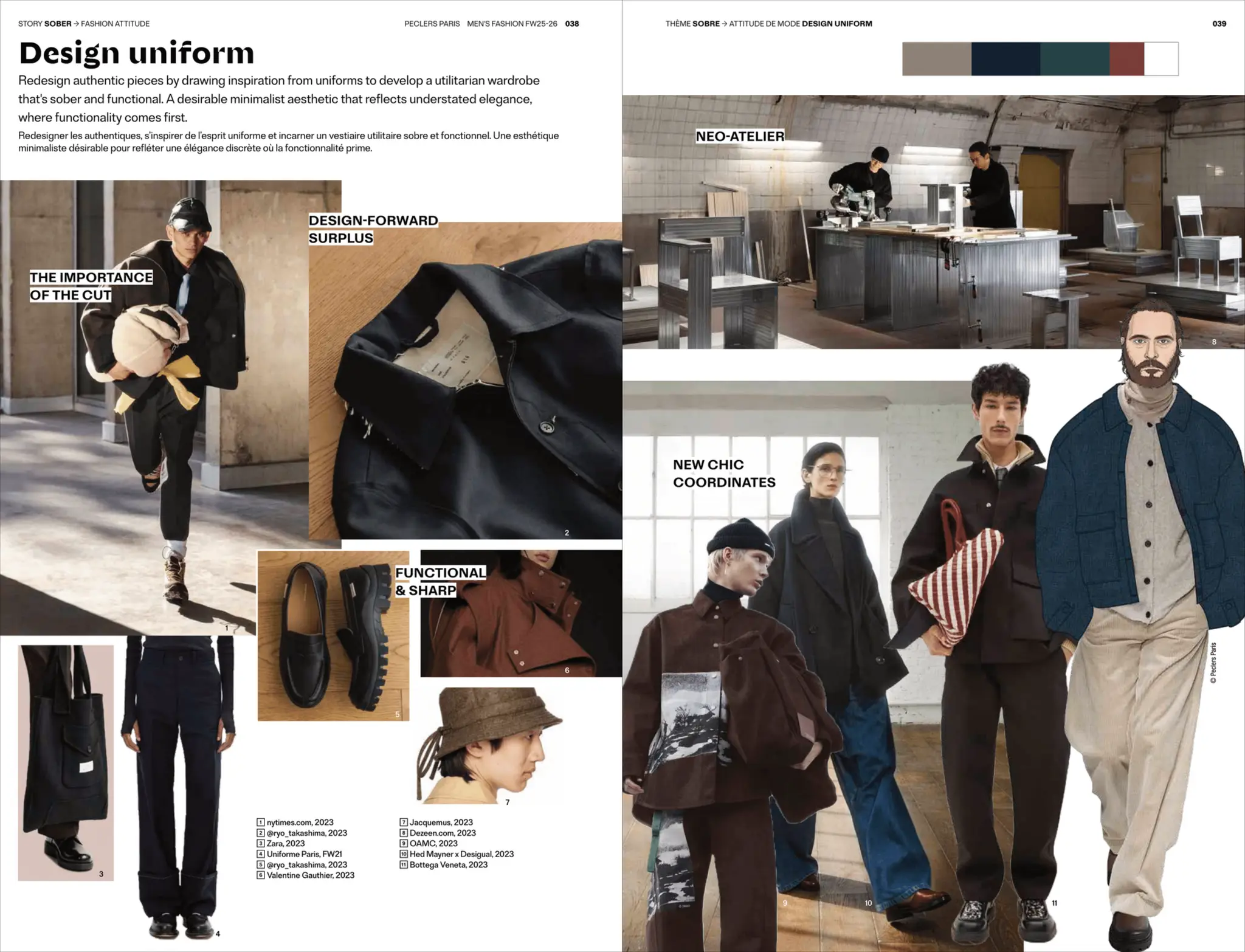 FW25-26 Men's Fashion Trend Book Peclers Paris | PDF