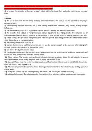 HD 1280x720 bathroom spy camera Men's fragrance camera user guide | DOC ...