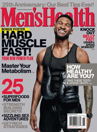 Mens Health Magazine Logo